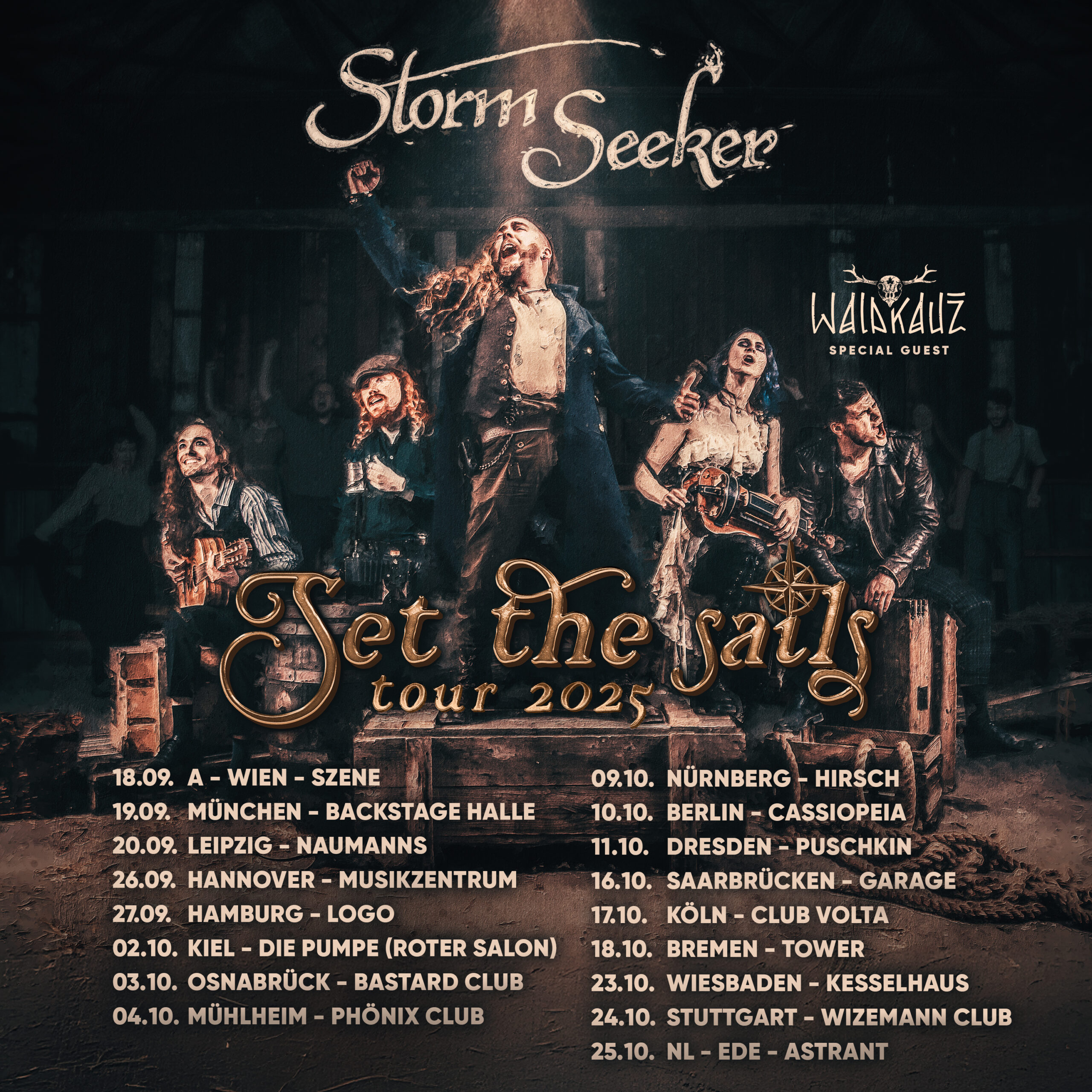 Storm Seeker - Set the Sails - Tour 2025 - NoCut Entertainment